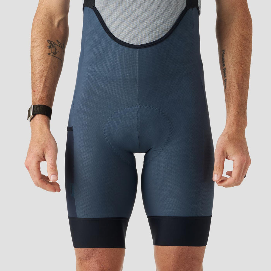 Men's Work Bib Short - Stone Blue – Ornot Online Store